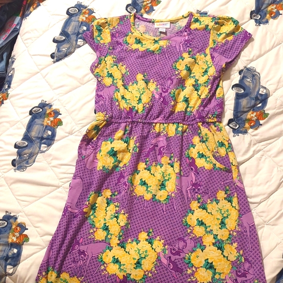 LuLaRoe | Dresses | Lularoe Mae Disney Bambi Dress Size 2 | Poshmark